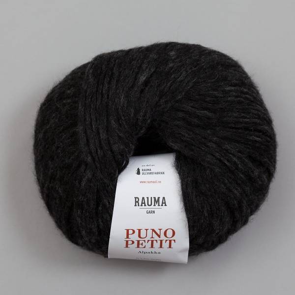 PUNO PETIT fra Rauma garn - 2313 Koksgrå - Strikkemagi